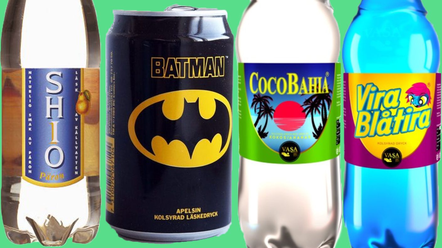 9 riktigt knasiga läskedrycker vi minns från barndomen