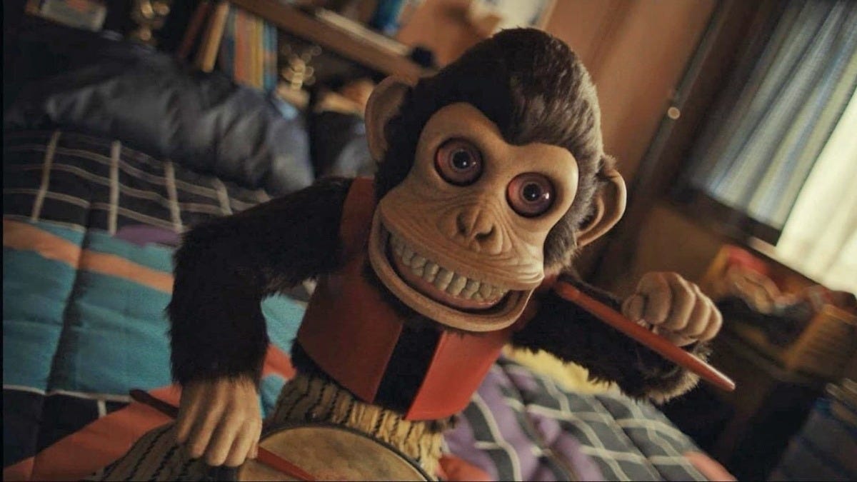 Recension: ”The Monkey är våldsam och rolig men inte läskig”