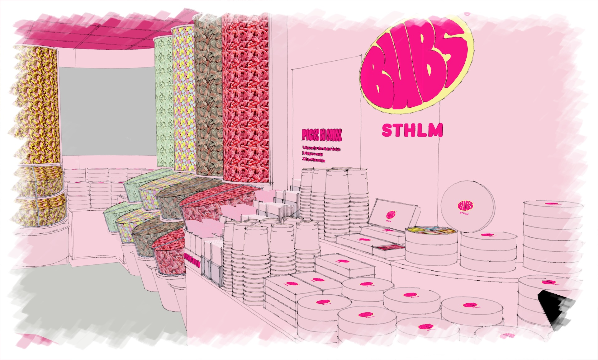 Godismärket BUBS öppnar konceptbutik – mitt i Stockholm