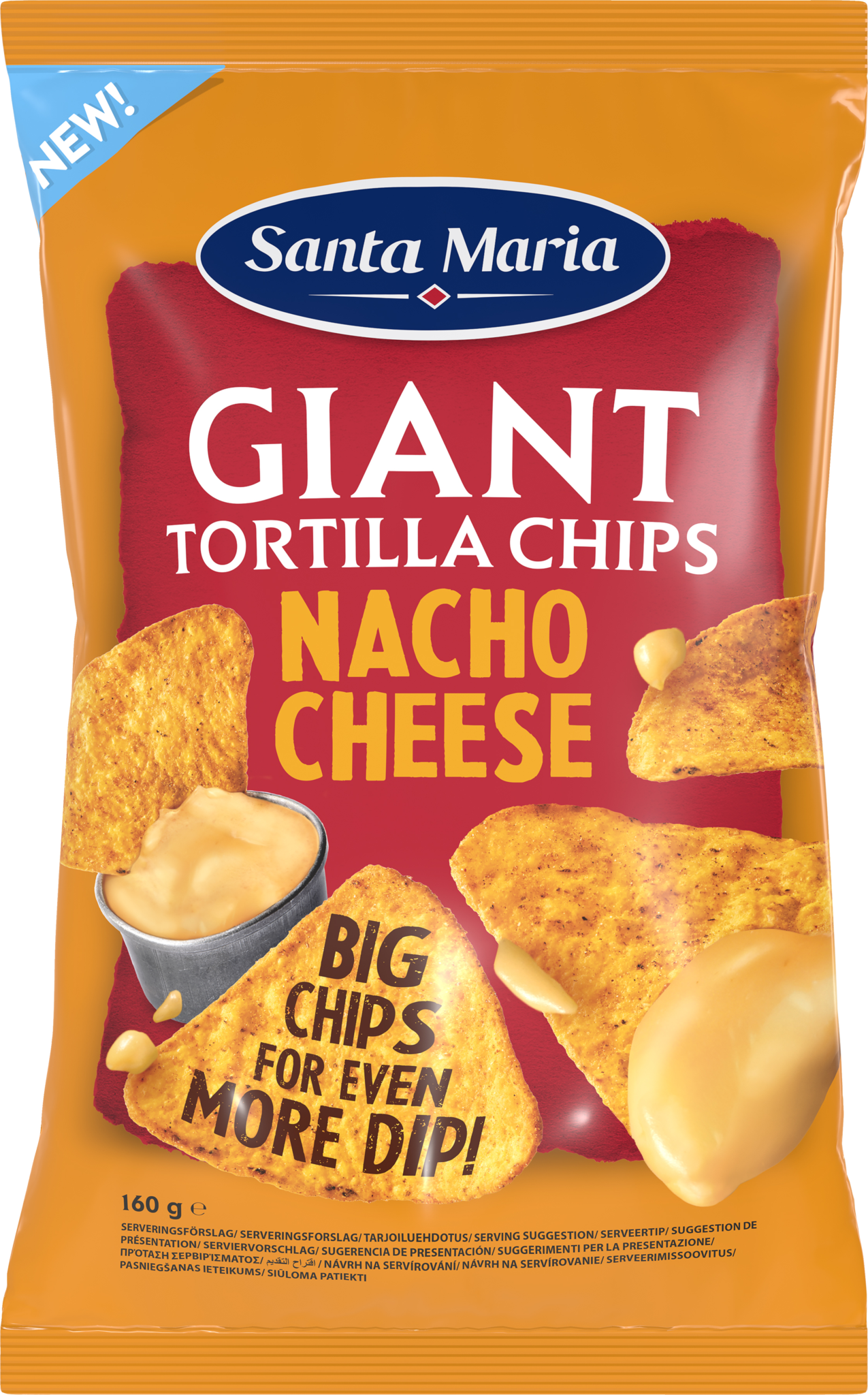 Santa Maria lanserar enormt stora nachos